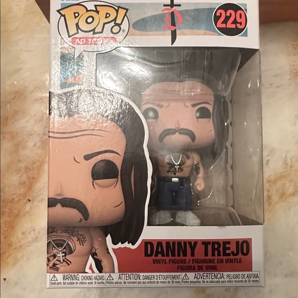 Funko | Toys | Funko Pop Danny Trejo Figure With Black And Blue Details ...